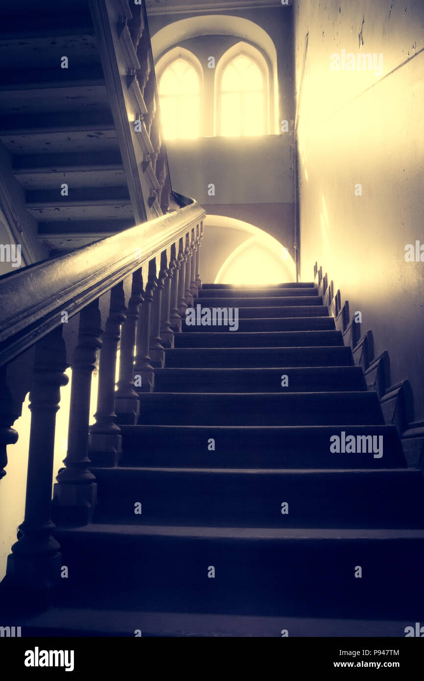Scary stairs hi-res stock photography and images - Alamy