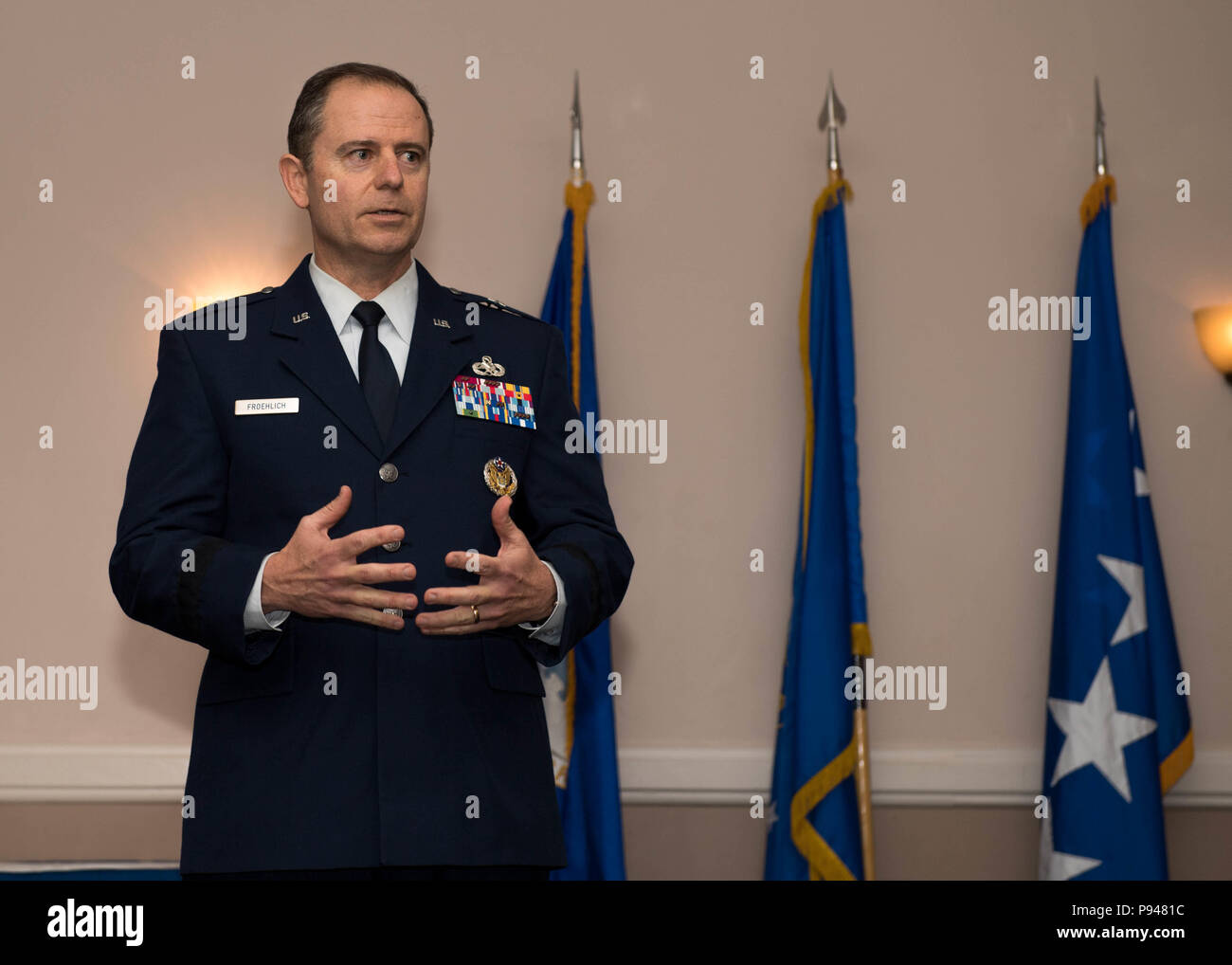 Brig. Gen. Eric H. Froehlich, Air Force Global Strike Command logistics ...