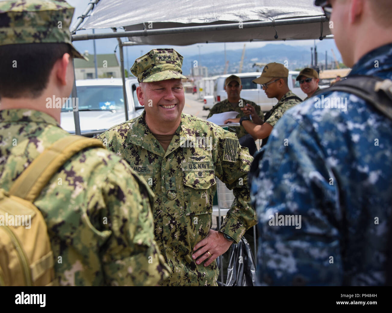 180710-N-ZZ513-1025 JOINT BASE PEARL HARBOR-HICKAM (July 10, 2018) Vice ...