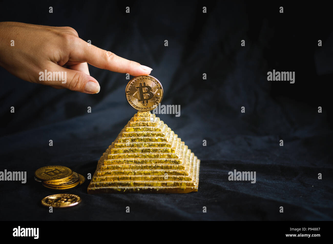 On top of the pyramid hi-res stock photography and images - Alamy