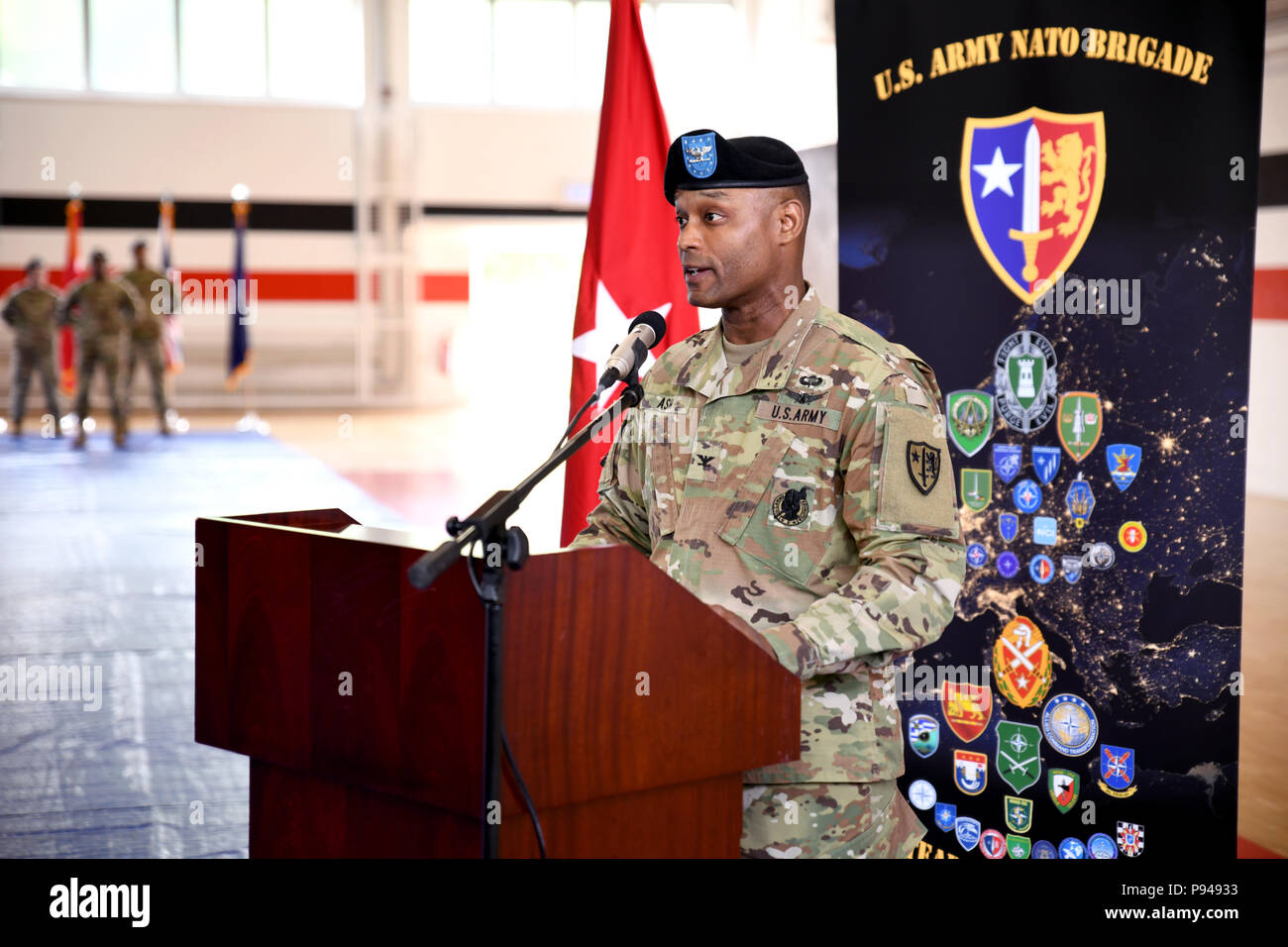 U.S. Army NATO Brigade North Atlantic Treaty Organization Brigade ...