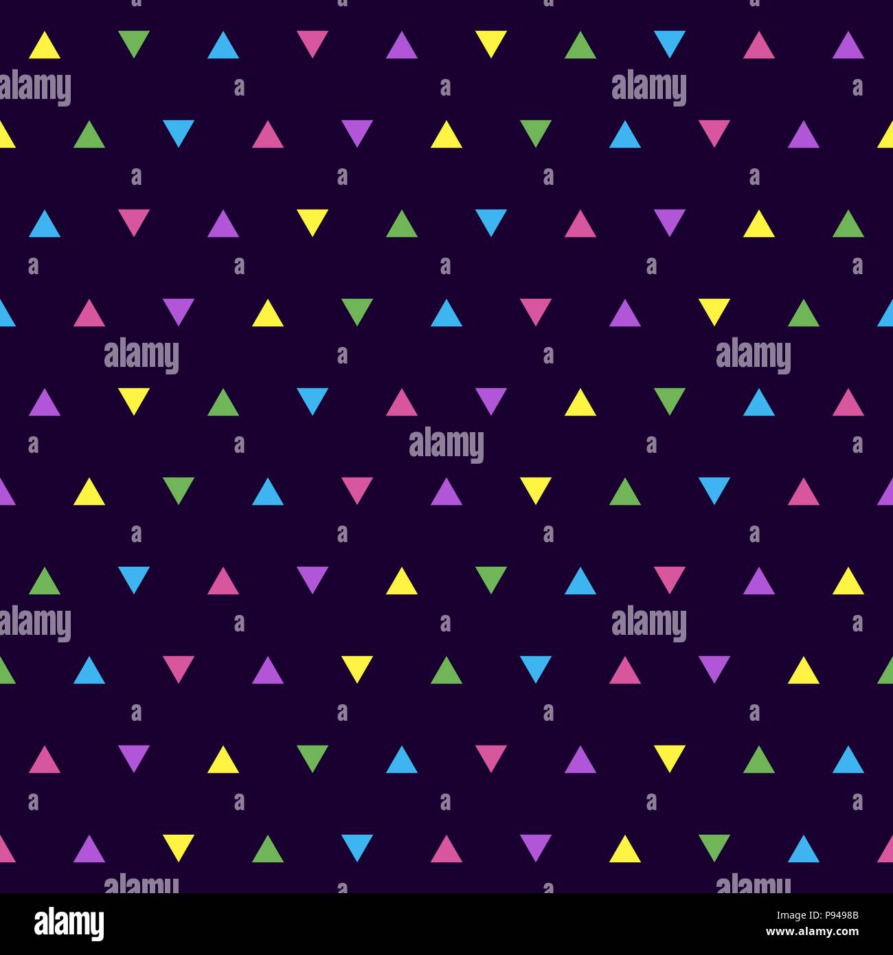 Pattern of triangles hi-res stock photography and images - Alamy