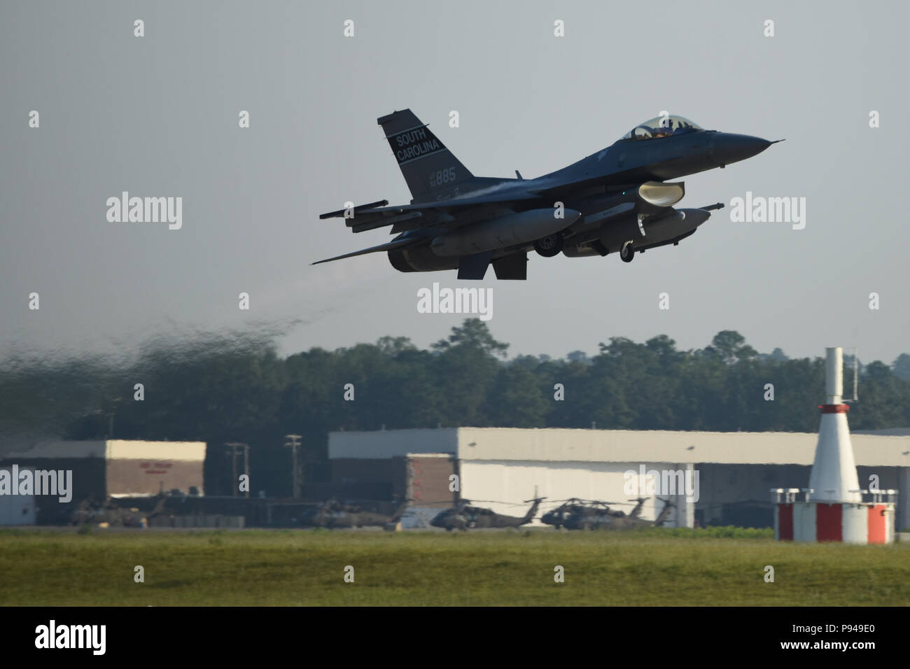 U.S. Air Force aircraft maintenance personnel and fighter pilots from ...