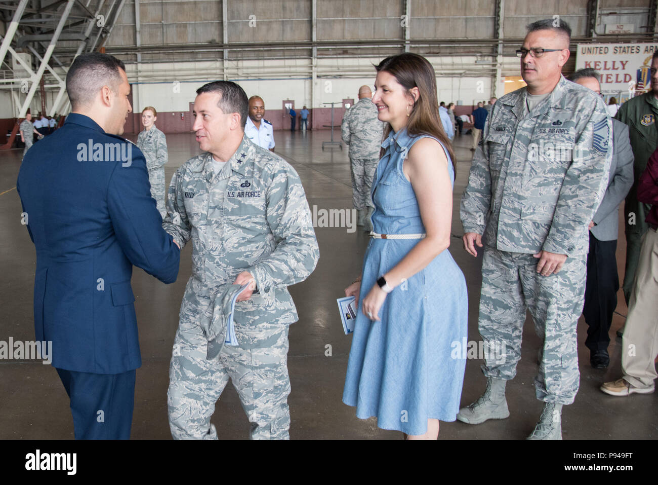 37th Training Wing, Joint Base San Antonio-Lackland, Texas held a change of command ceremony at ...