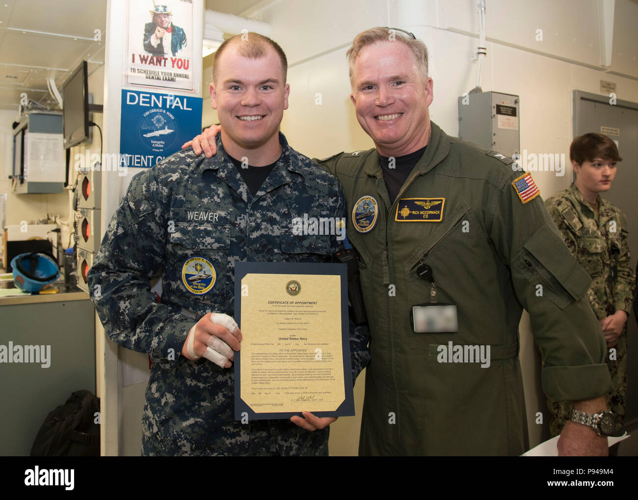 NORFOLK, Va. (July 9, 2018) Hospital Corpsman 3rd Class Joseph Weaver ...