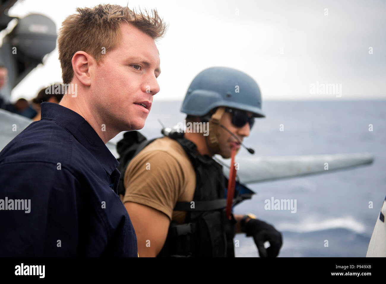 180711-N-MQ094-037 AT SEA (July 11, 2018) United Kingdom Royal Navy ...