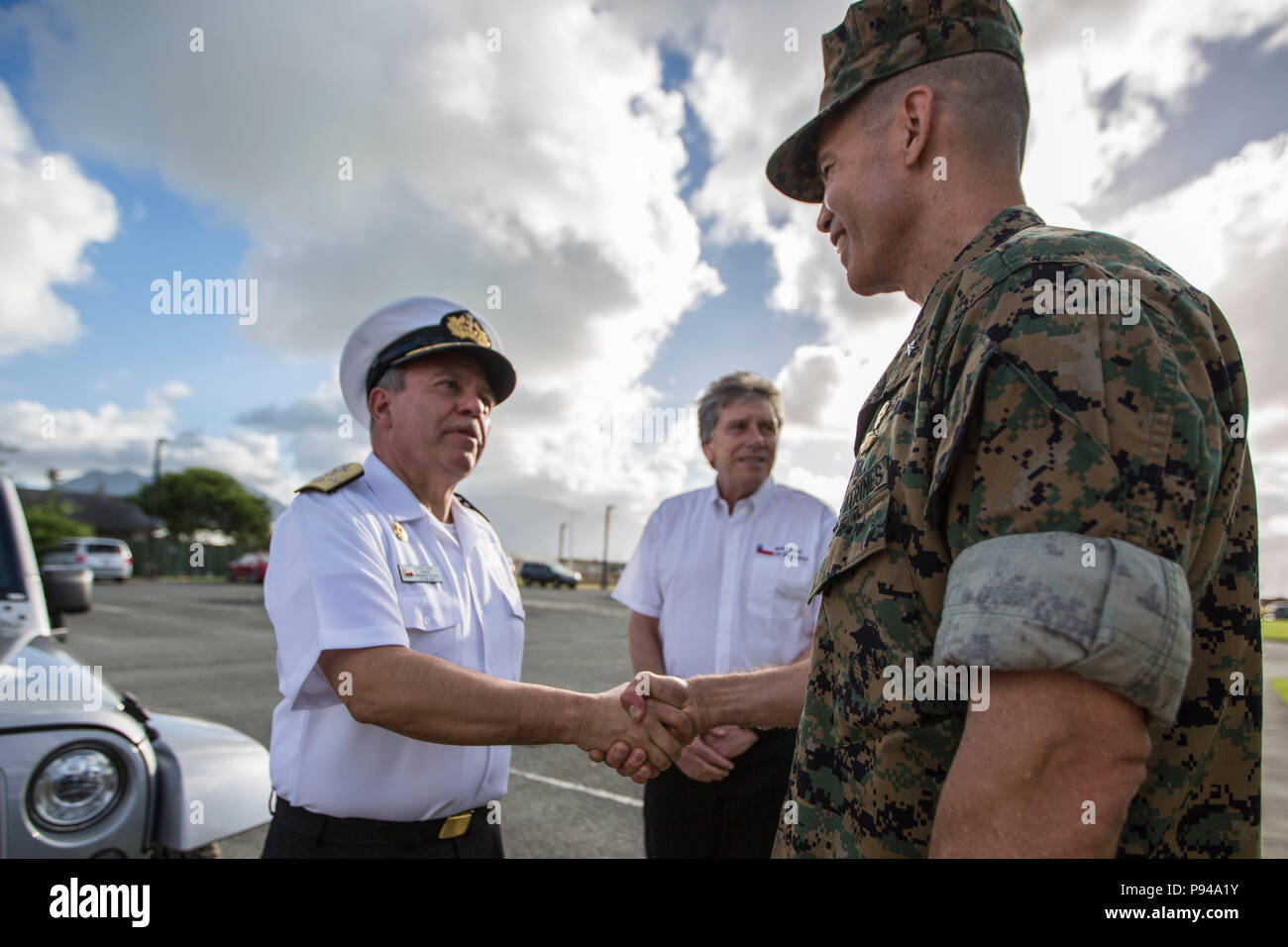 Commander in chief of the chilean navy hi-res stock photography and ...