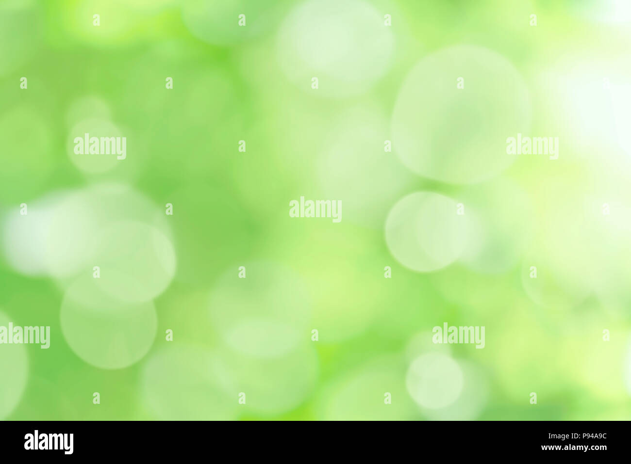 Beautiful abstract green nature and eco friendly background with bokeh ...