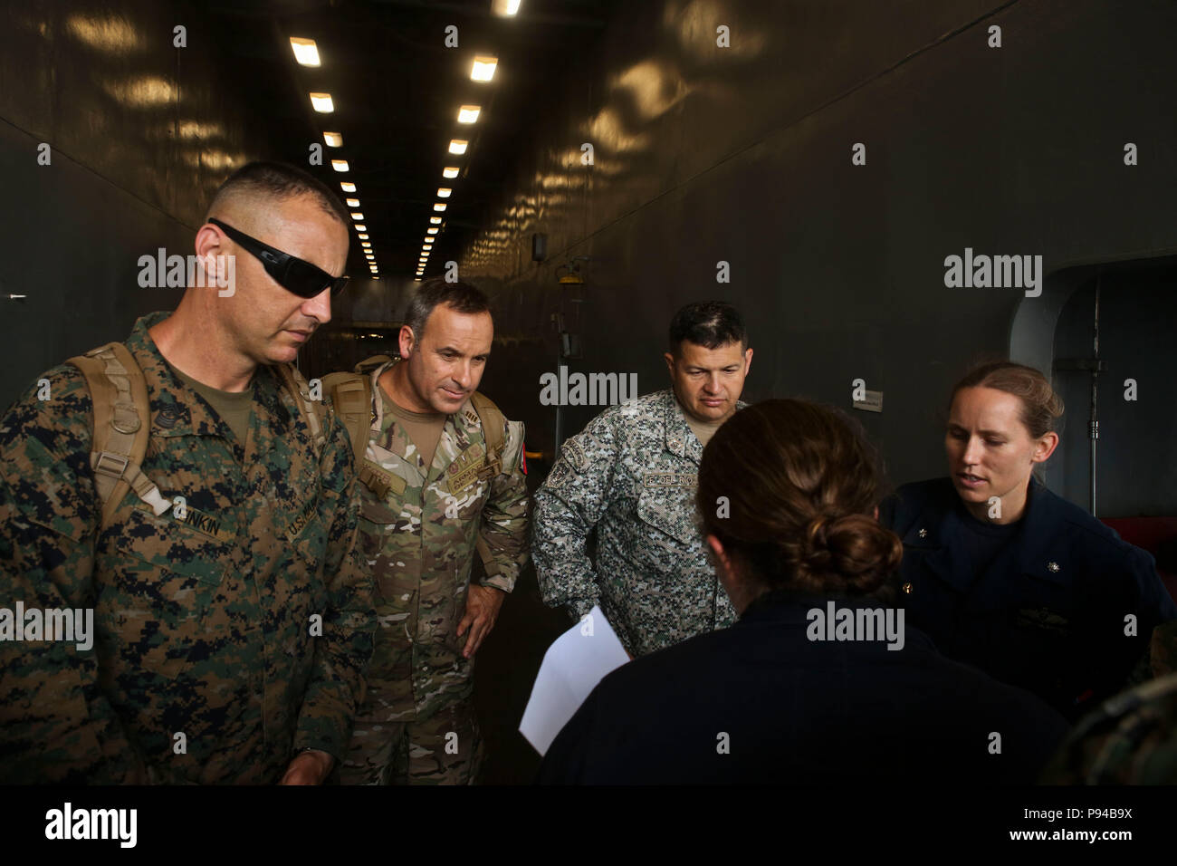 U.S. Marine Sgt. Maj. Adam N. Sheinkin, the Special Purpose Marine Air ...