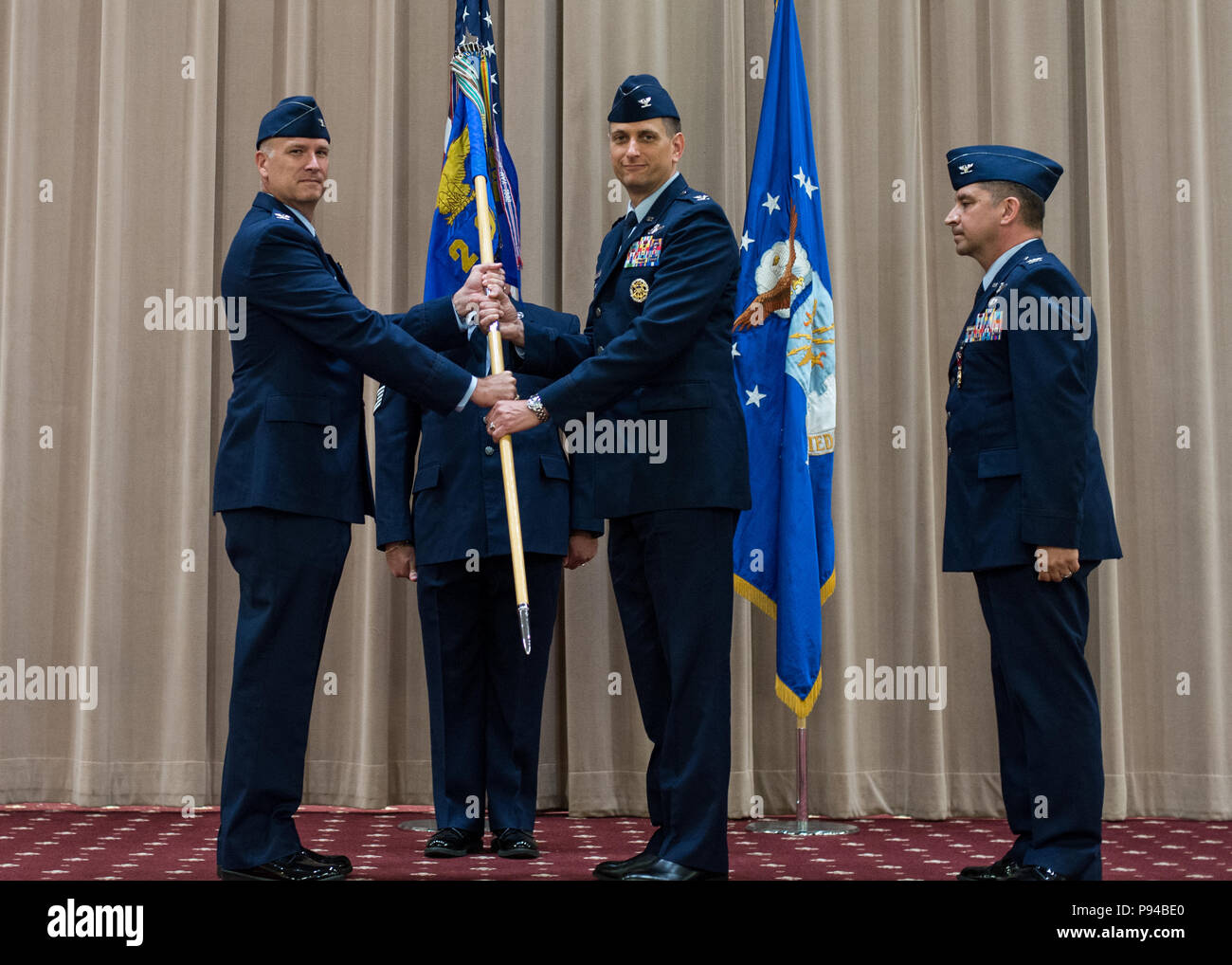 Col David Gordan, 2nd Operations Group commander, assumes command of ...