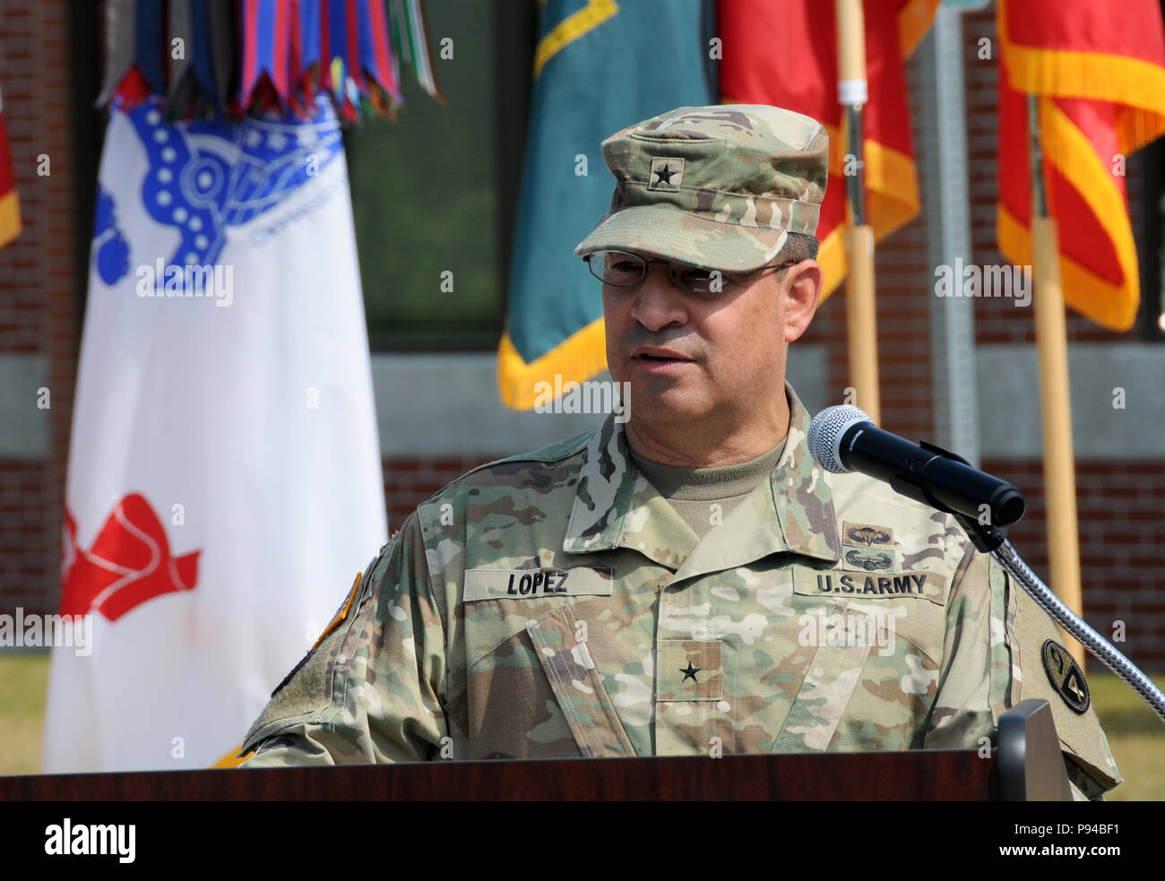 Brig. Gen. Héctor López, commanding general of the U.S. Army Reserve’s ...