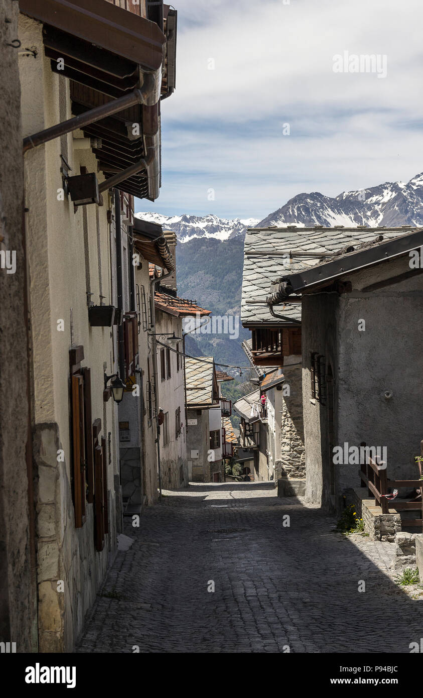 Sauze oulx old town in hi-res stock photography and images - Alamy