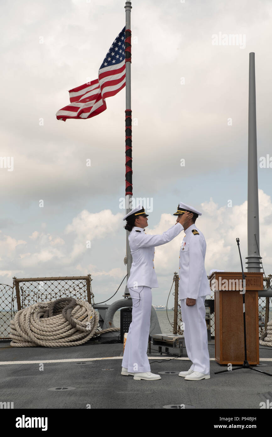 180713-N-RG171-0156 NORFOLK (July 13, 2018) Ensign Laura Krause ...