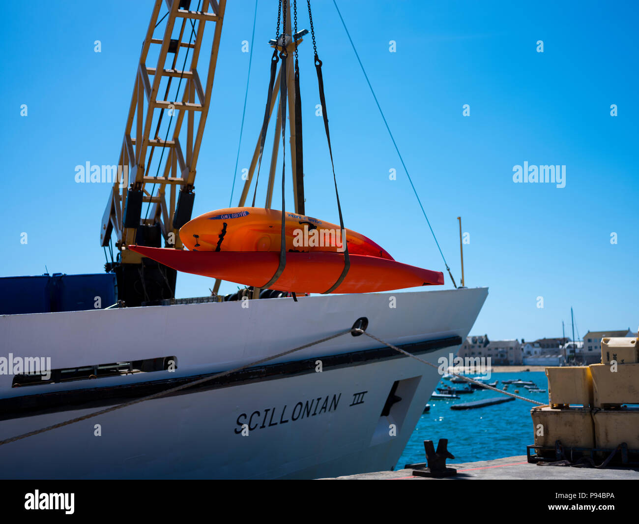 Scillonian Iii Isles Scilly Ferry High Resolution Stock Photography and ...