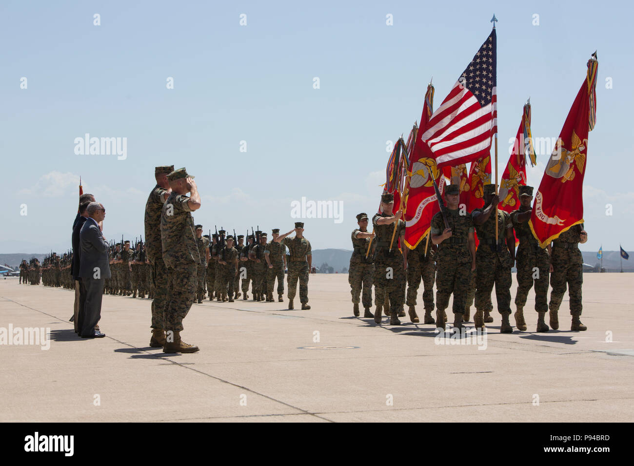 Maj. Gen. Mark R. Wise, outgoing commanding general of 3rd Marine ...