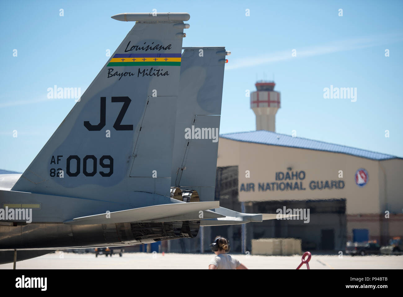 F-15Cs from the 122nd Fighter Squadron of the 159th Fighter Wing, Naval ...