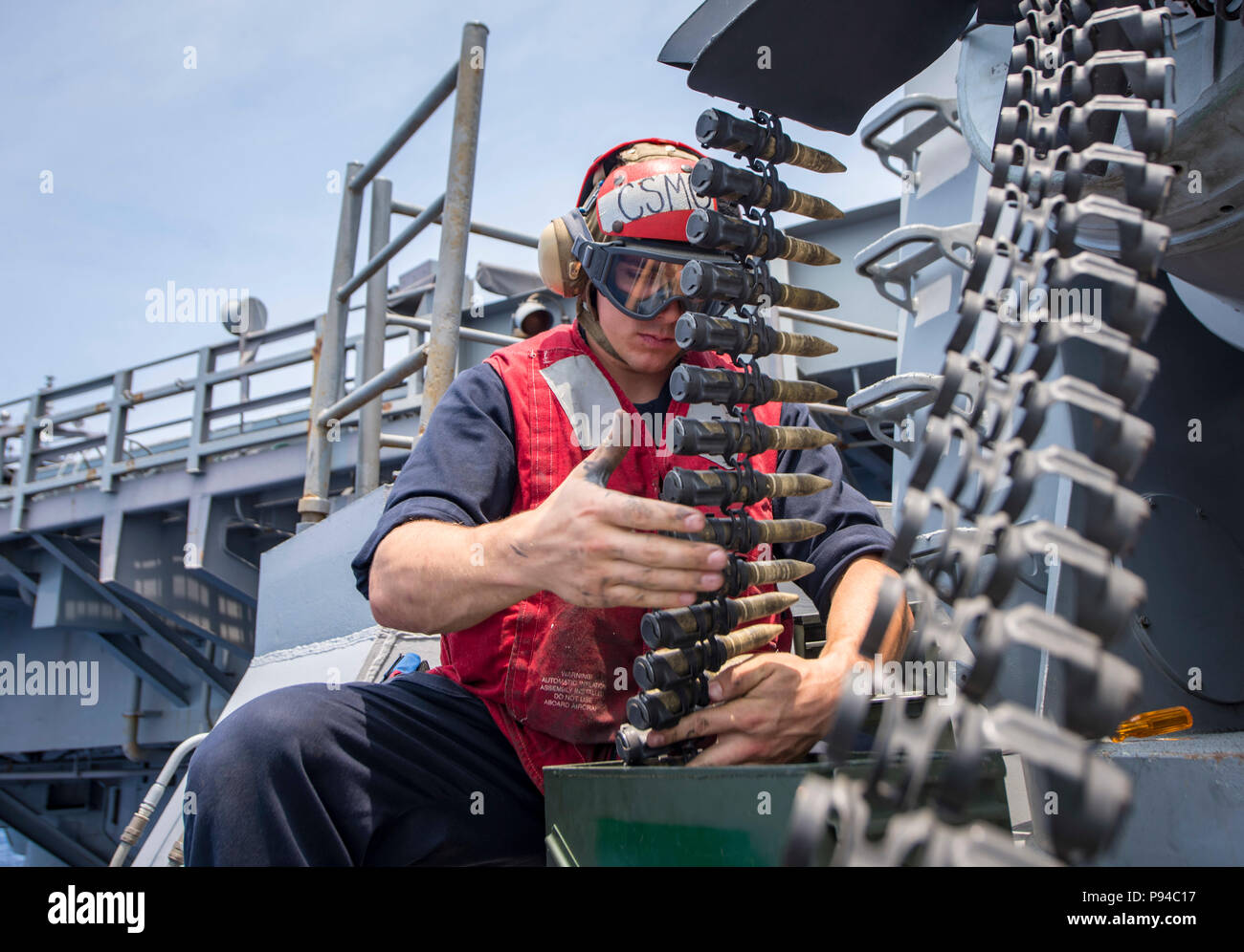 180712-N-VQ841-0736 PACIFIC OCEAN (July 12, 2018) Fire Controlman 2nd ...