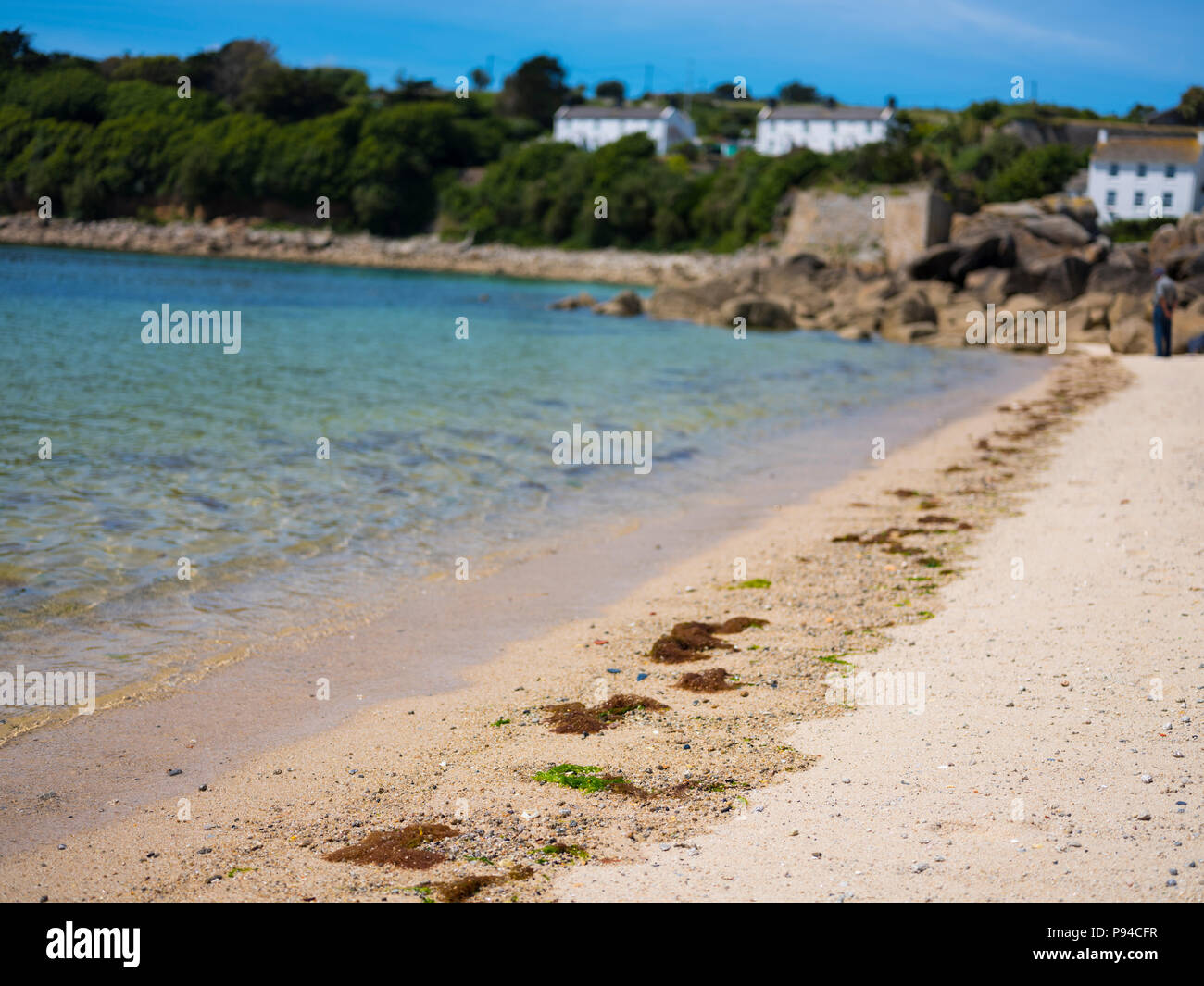 Porthcressa beach, Isles of Scilly Stock Photo - Alamy