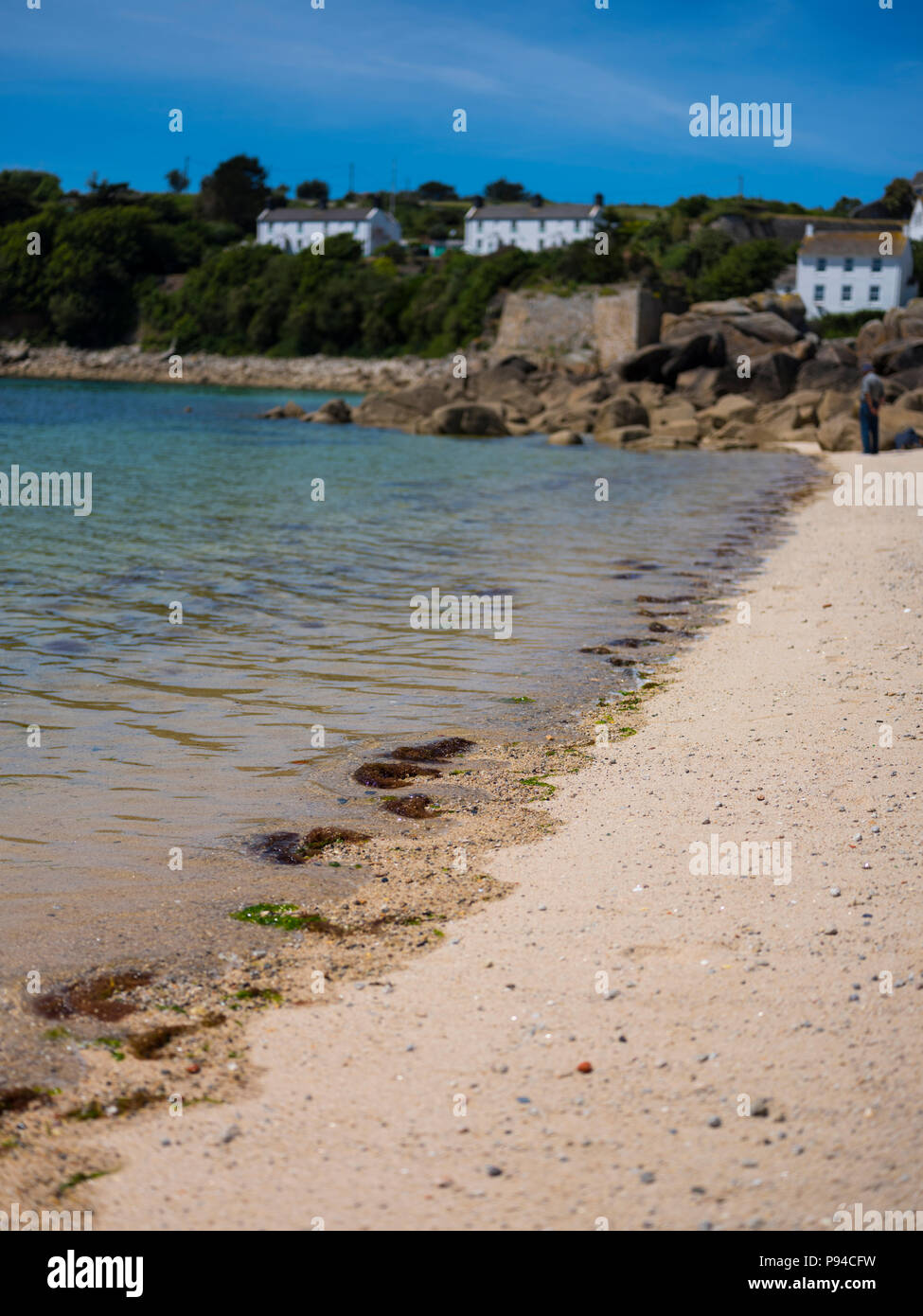 Porthcressa beach, Isles of Scilly Stock Photo - Alamy