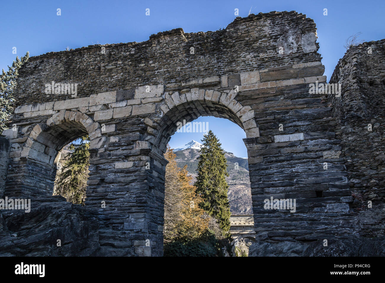 Tower susa cathedral susa piedmont hi-res stock photography and images ...