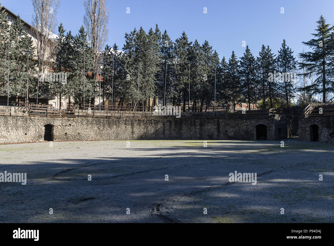Landmark of Susa in Valsusa valley Stock Photo - Alamy