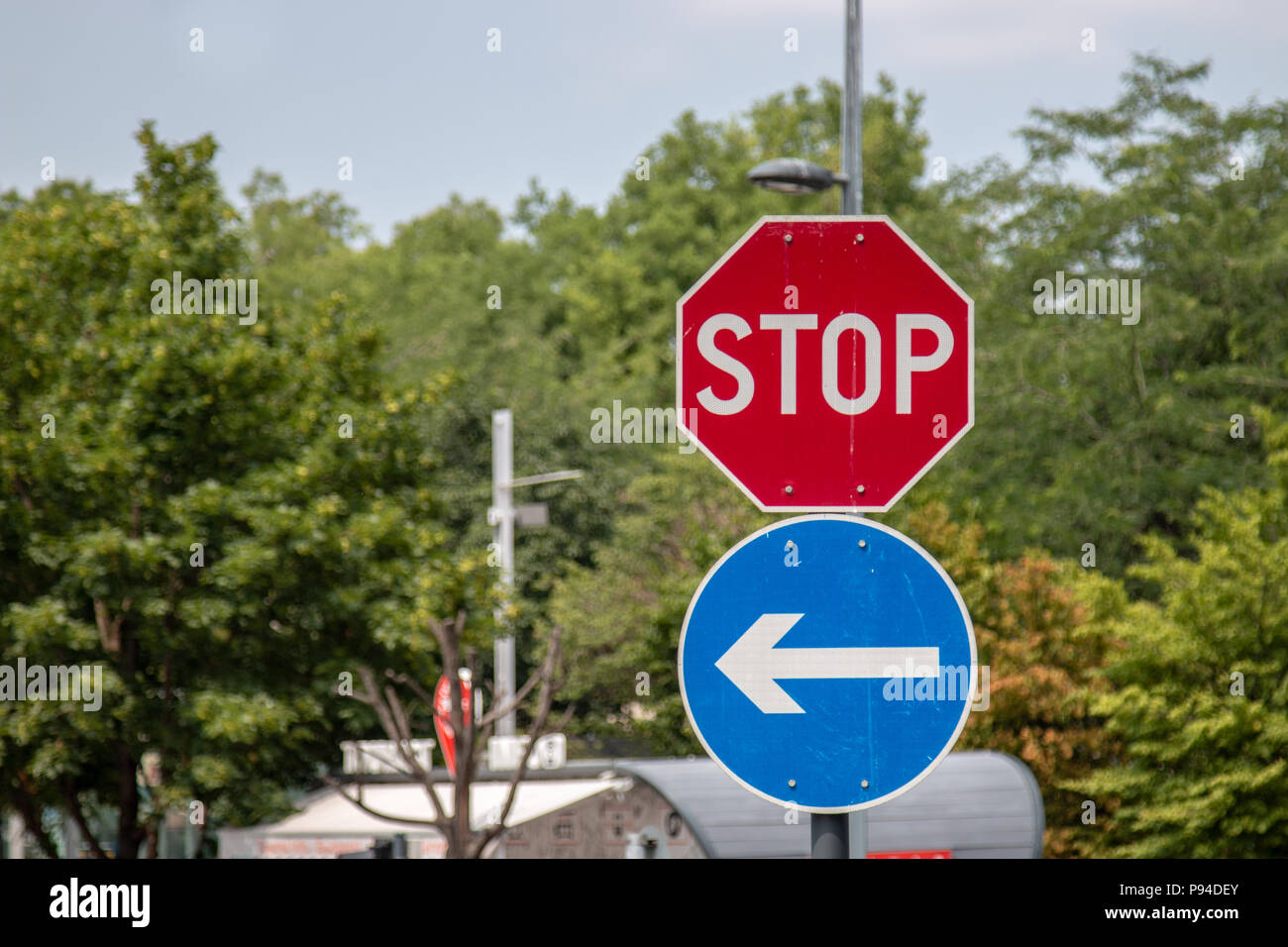 Hungarian warning sign hi-res stock photography and images - Alamy