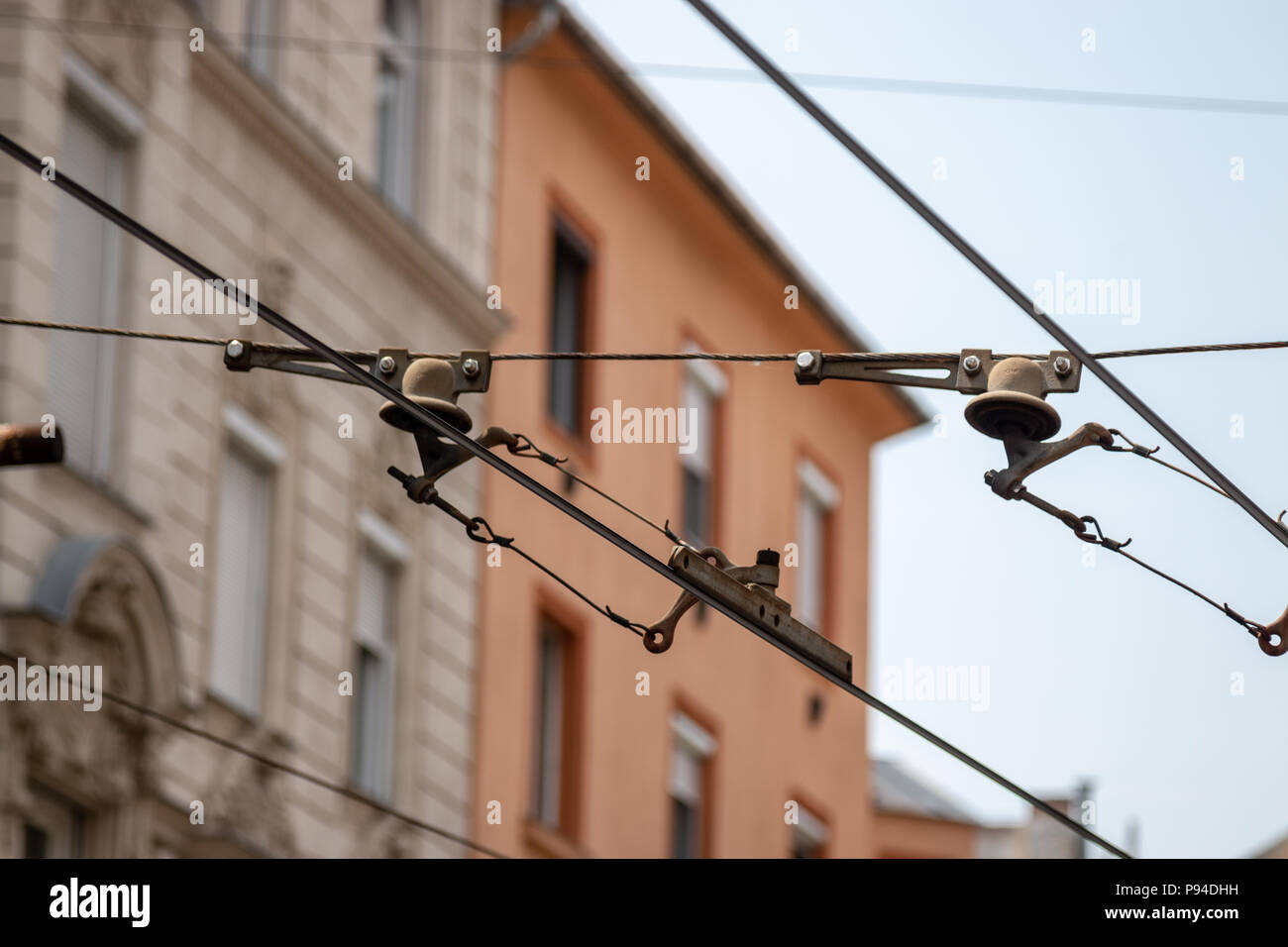 Overhead tram wire hi-res stock photography and images - Alamy