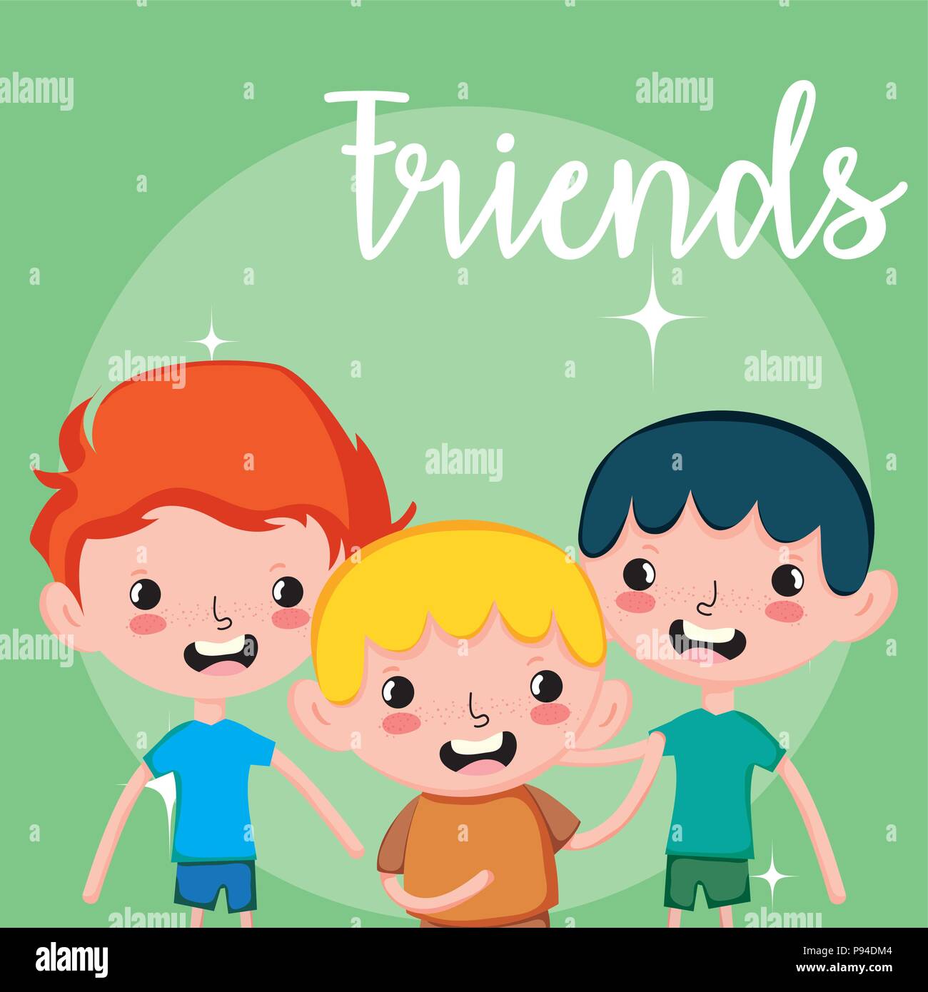 Mens friends Stock Vector Images - Alamy