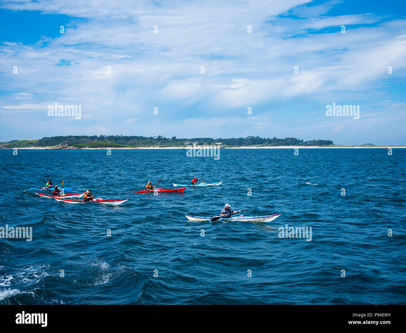 Scilly rowing hi-res stock photography and images - Alamy