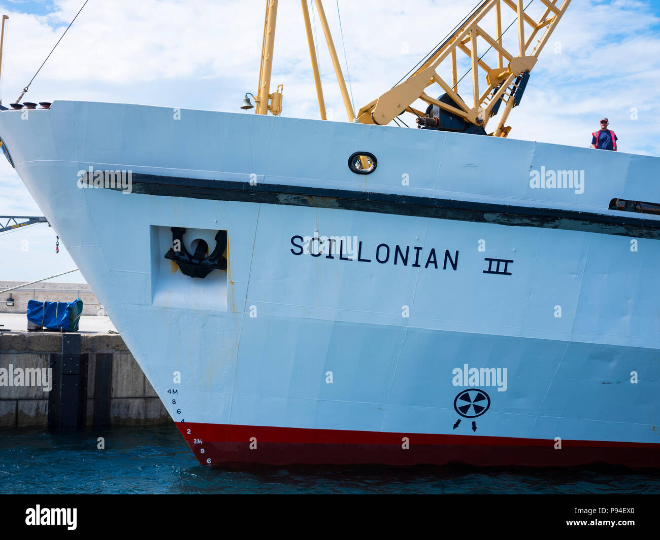 Scillonian iii isles scilly ferry hi-res stock photography and images ...