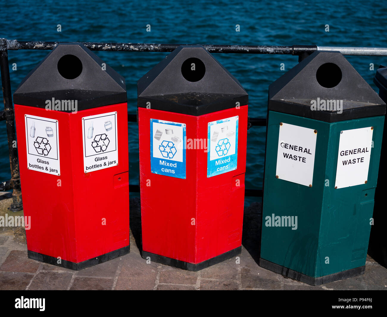 Recycling bin bank hi-res stock photography and images - Alamy