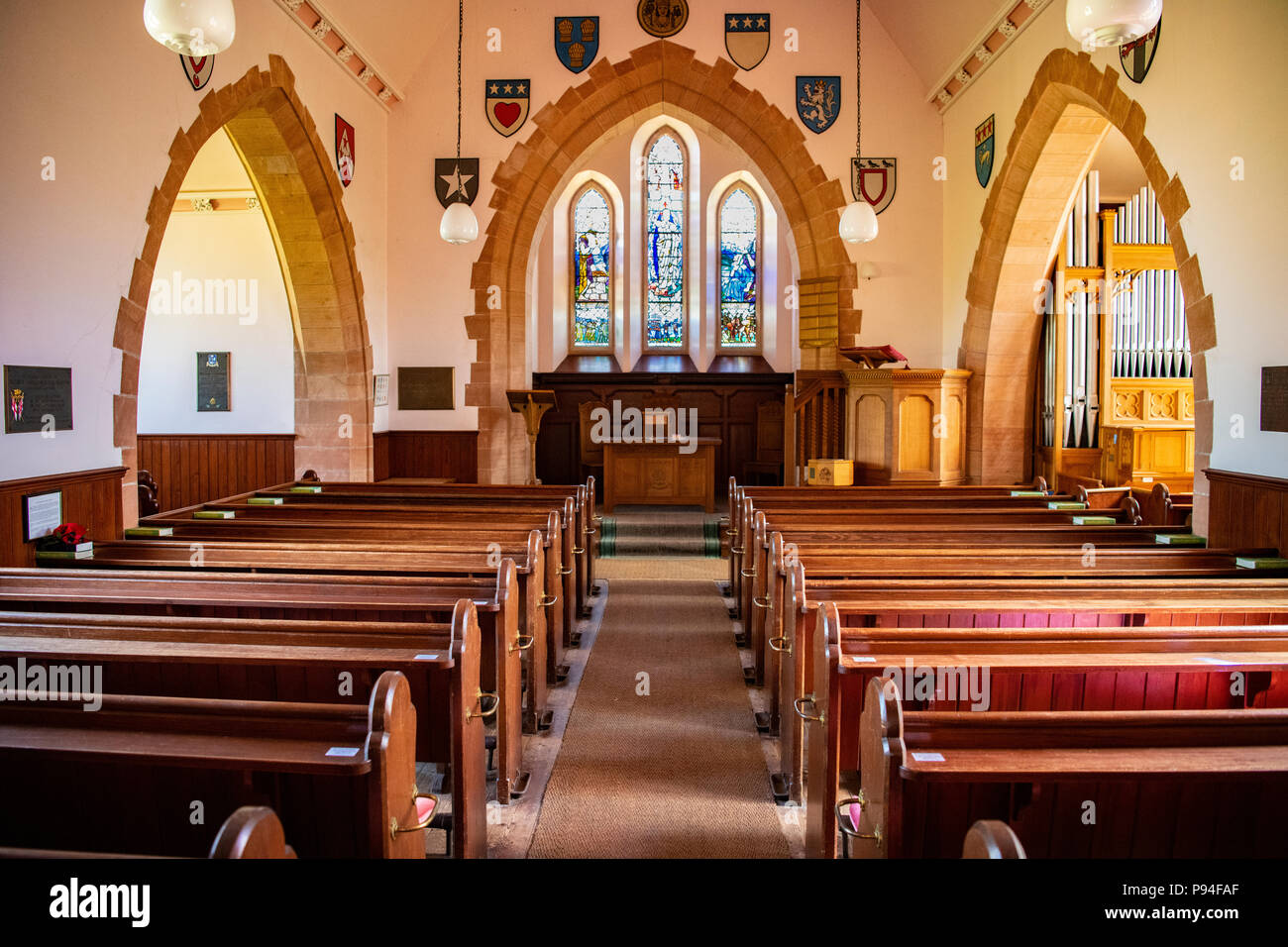 Church interior scotland borders hi-res stock photography and images ...