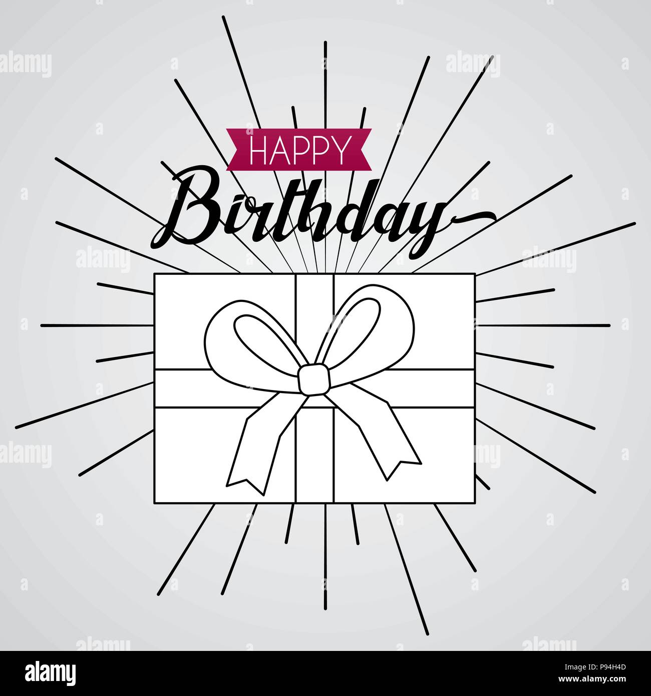 How To Draw A Birthday Card