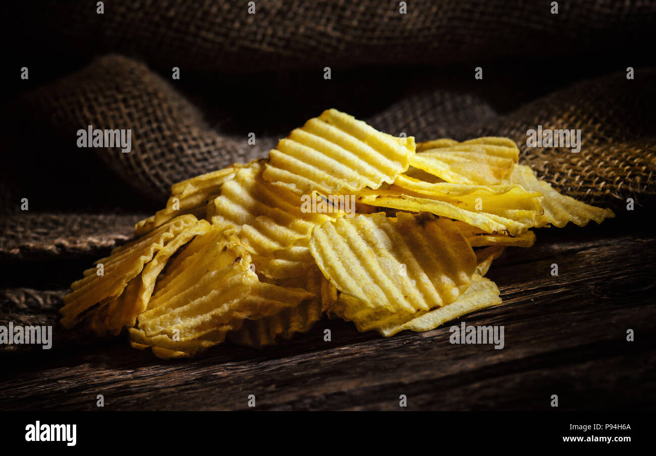 Rustic chips hi-res stock photography and images - Alamy