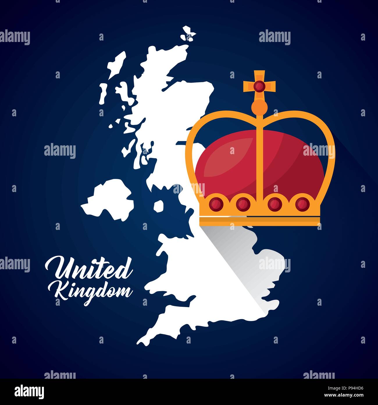 King and queen map vector Stock Vector Images - Alamy