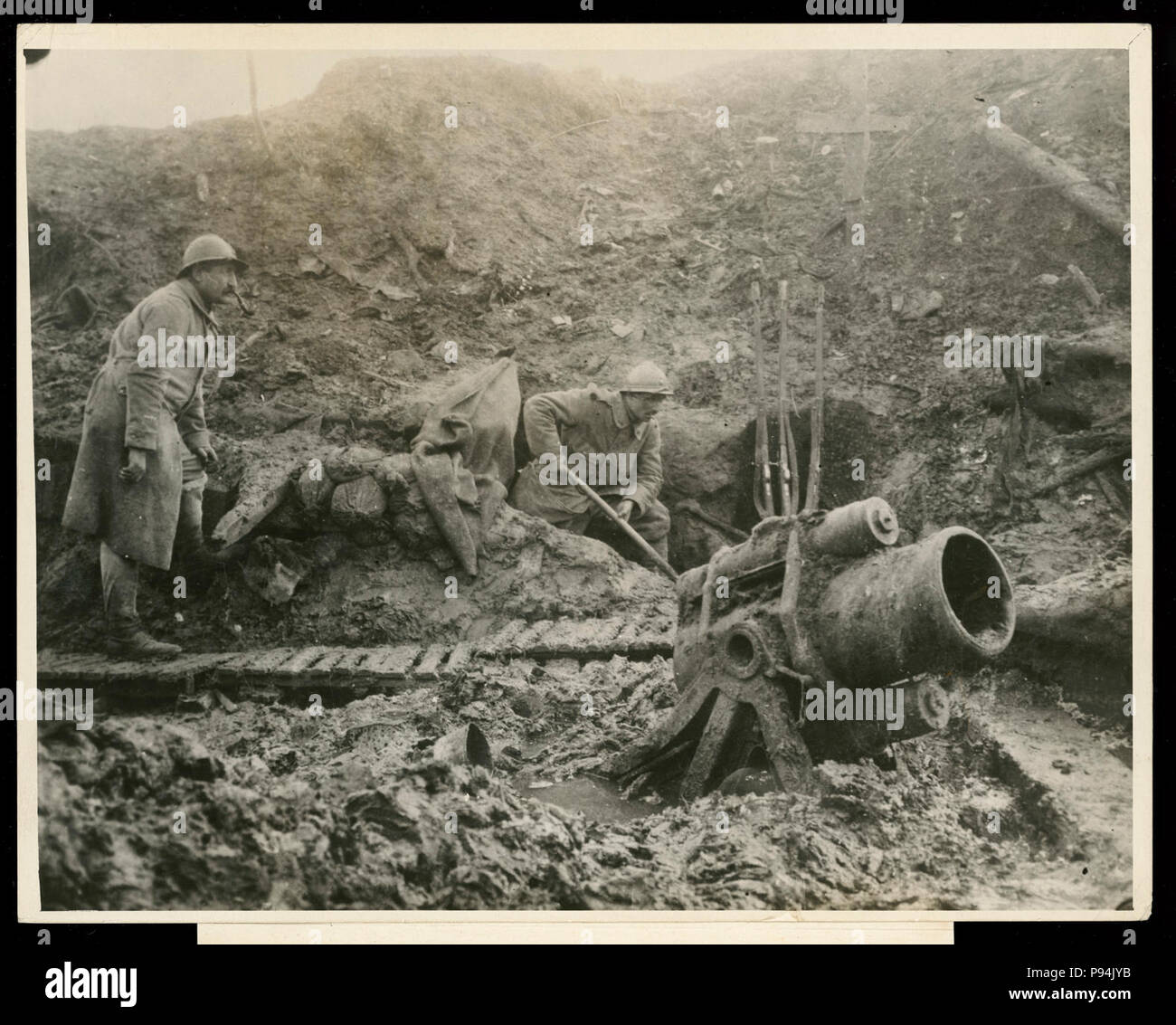 A formidable weapon in trench warfare Stock Photo - Alamy