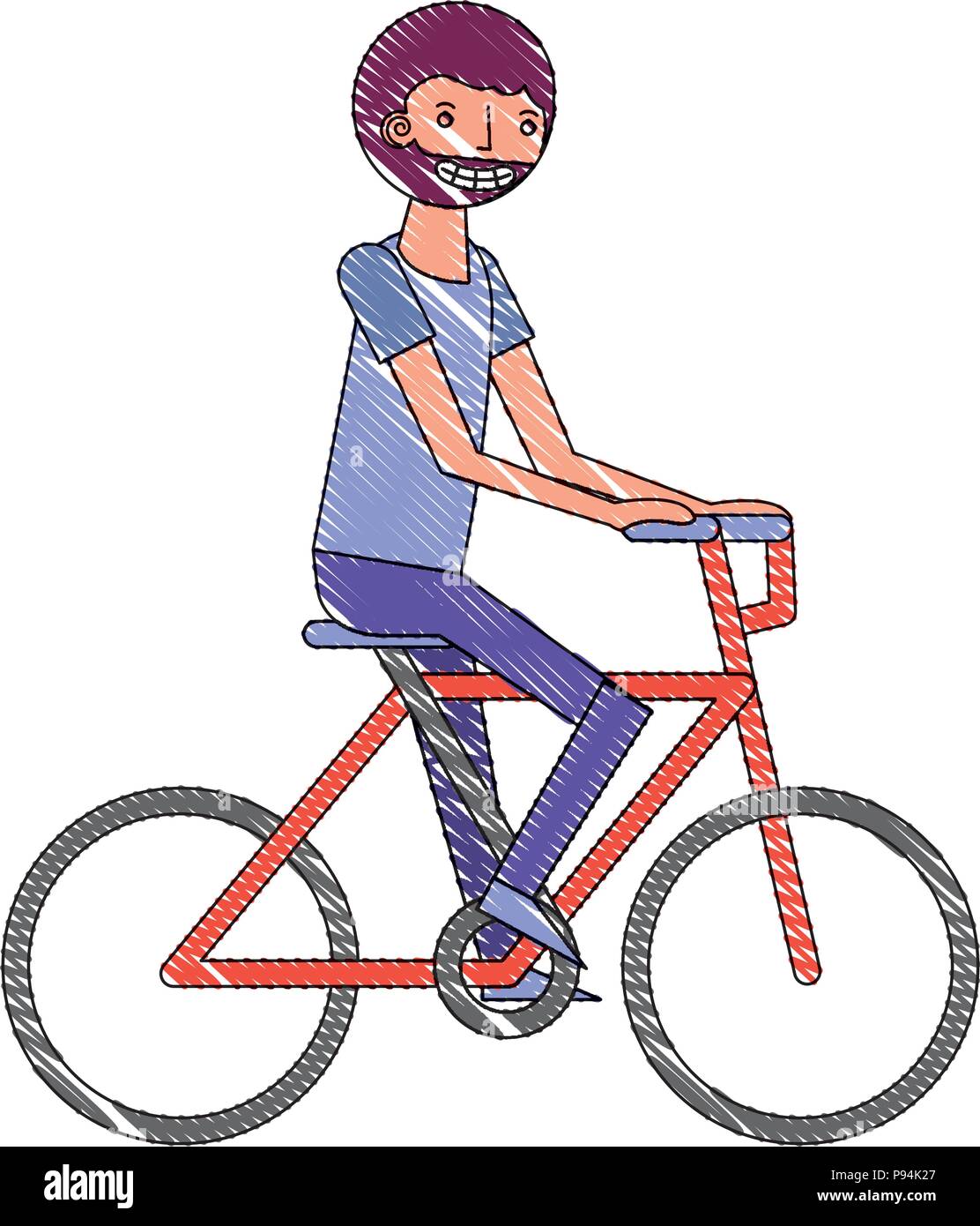 Fixie bike Stock Vector Images - Alamy