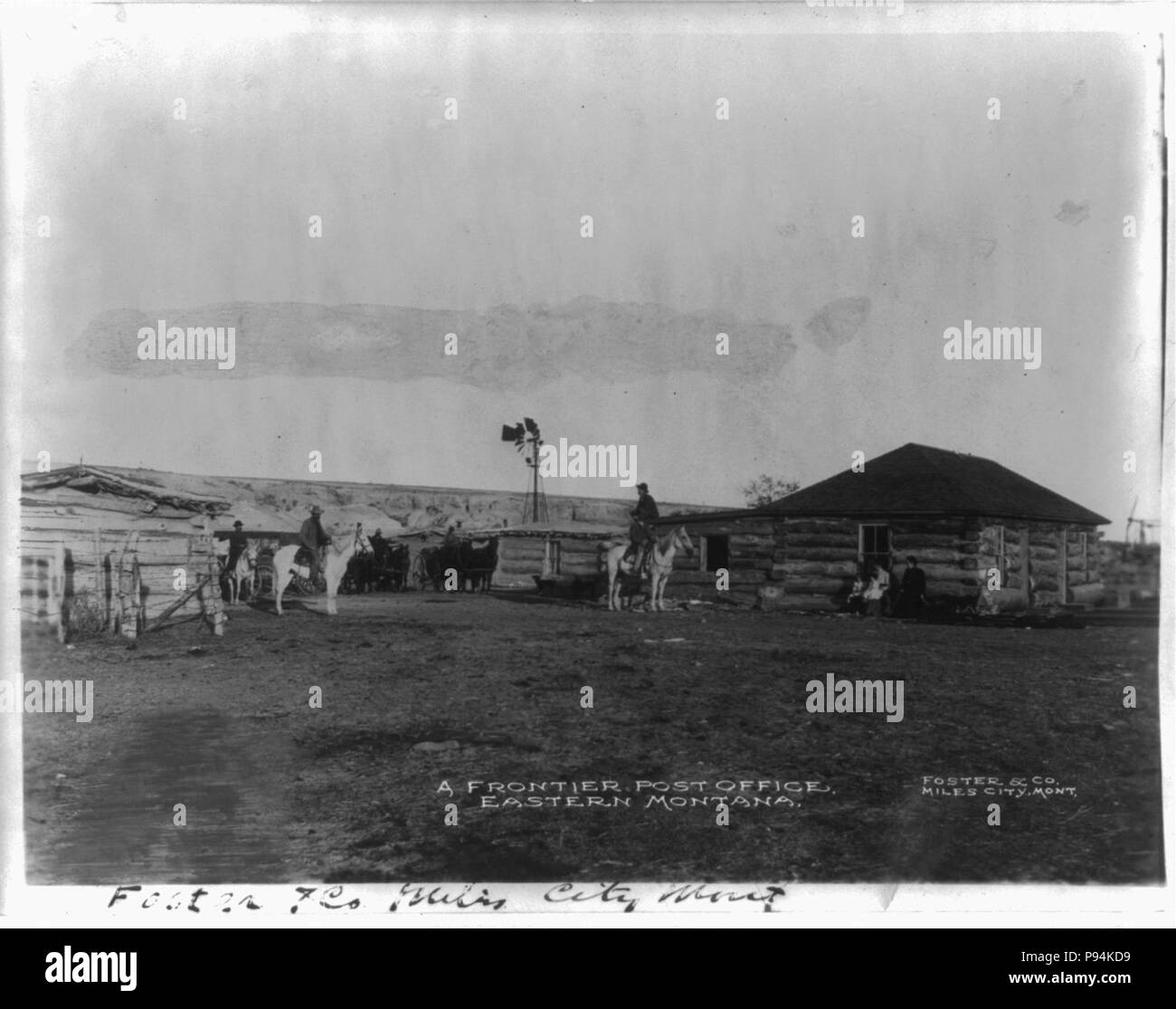 Frontier post office hi-res stock photography and images - Alamy