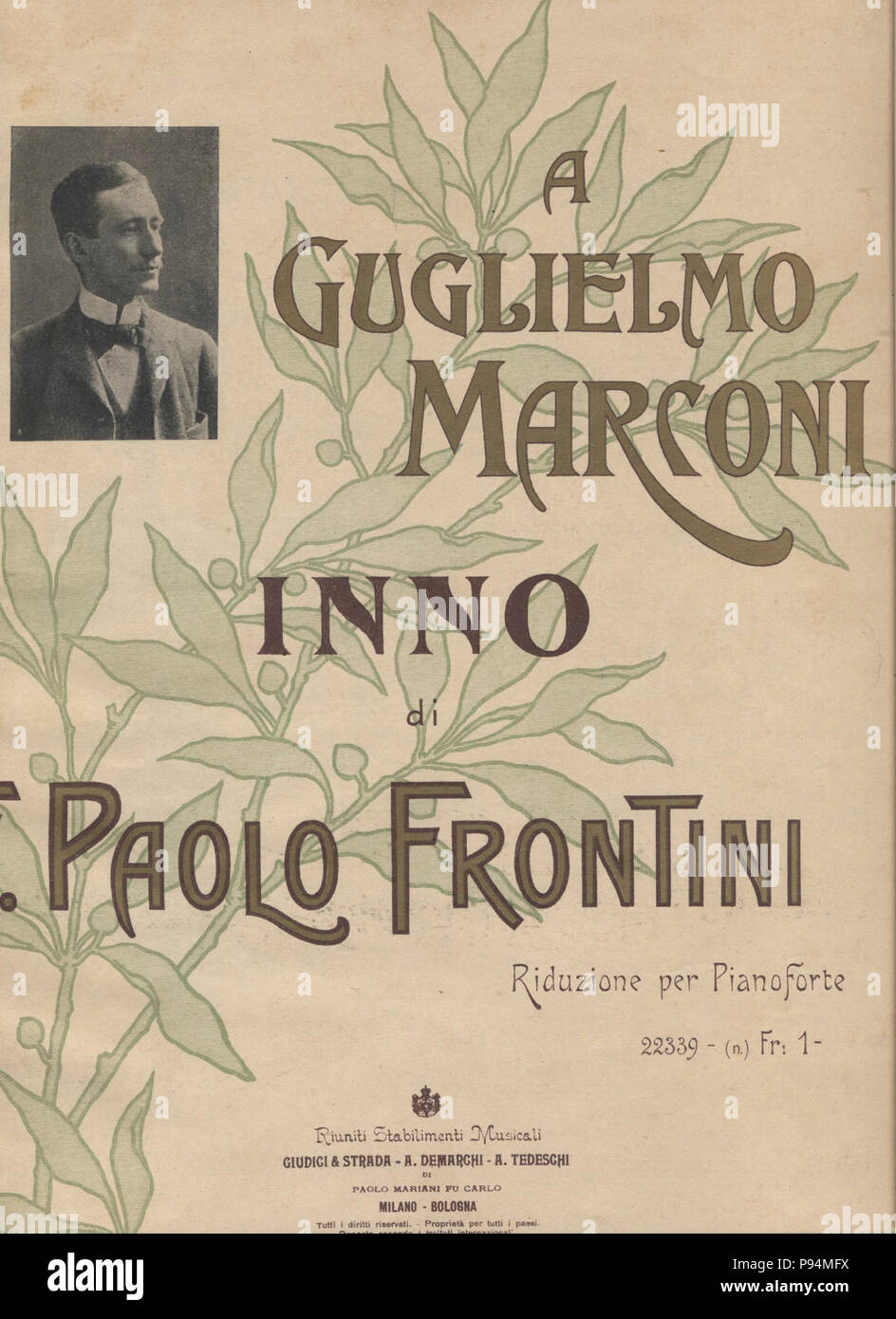 A G. Marconi INNO Stock Photo - Alamy