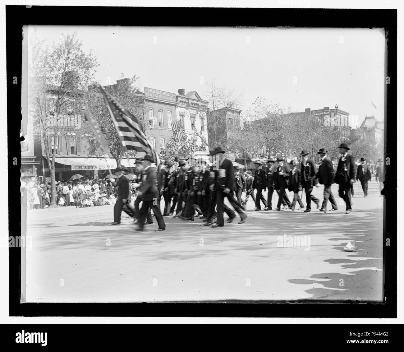 A G.A.R. post in the great parade Stock Photo - Alamy