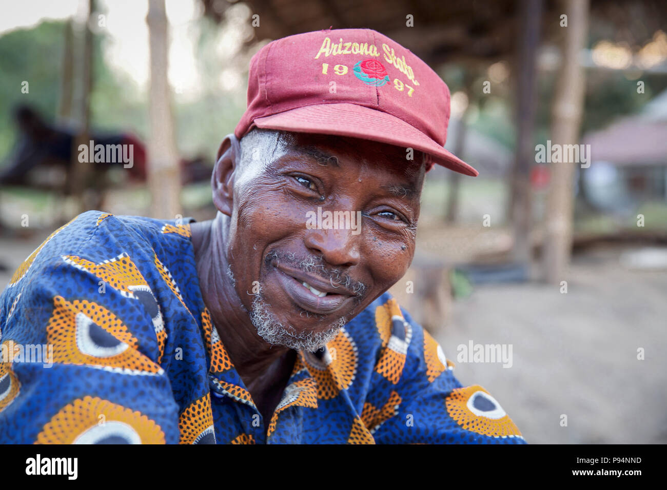 People and Faces of Serabu a small Village in Sierra Leone Stock Photo ...