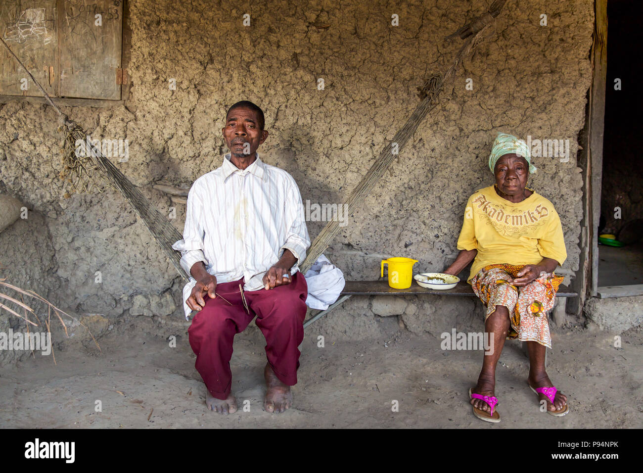 People and Faces of Serabu a small Village in Sierra Leone Stock Photo ...
