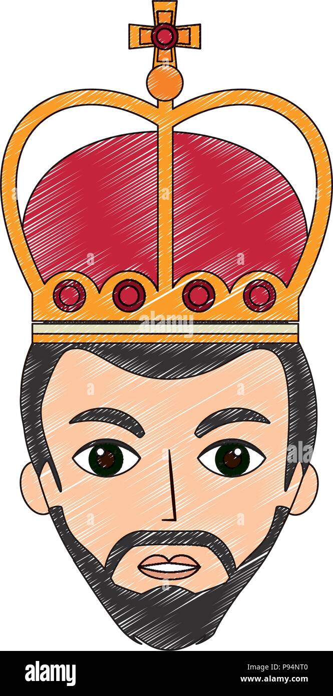 king man wearing crown royalty Stock Vector Image & Art - Alamy