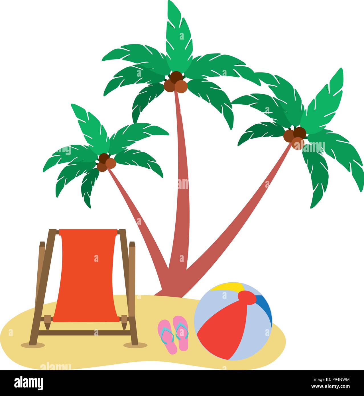 Chair ball Stock Vector Images - Alamy