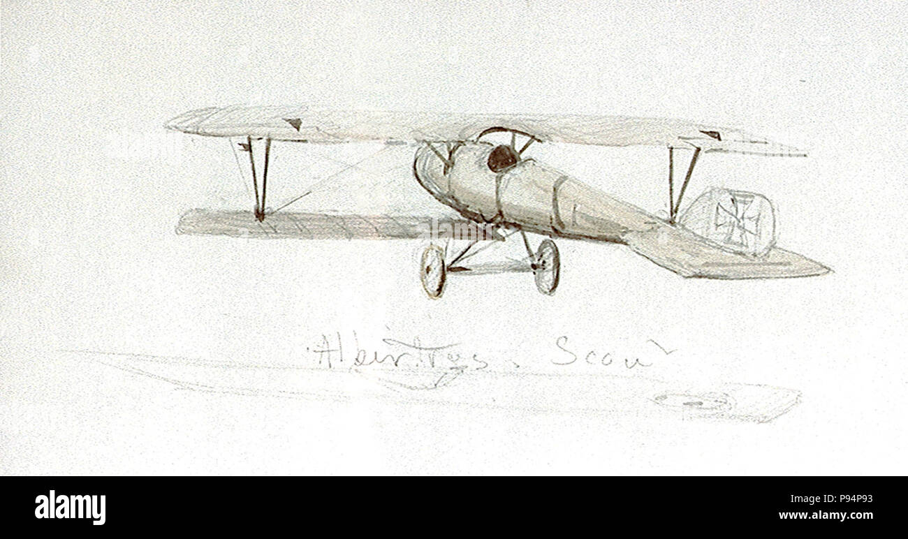 A German Albatros fighter aircraft Stock Photo - Alamy