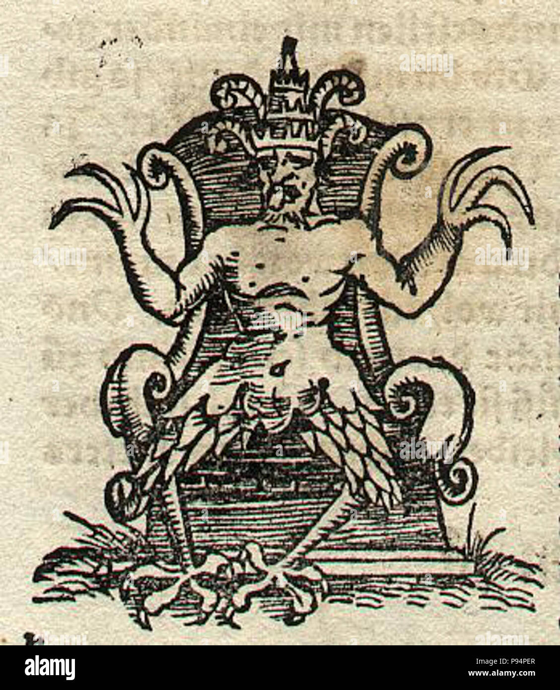 A god or devil worshipped in Calicut called Deumo Stock Photo - Alamy