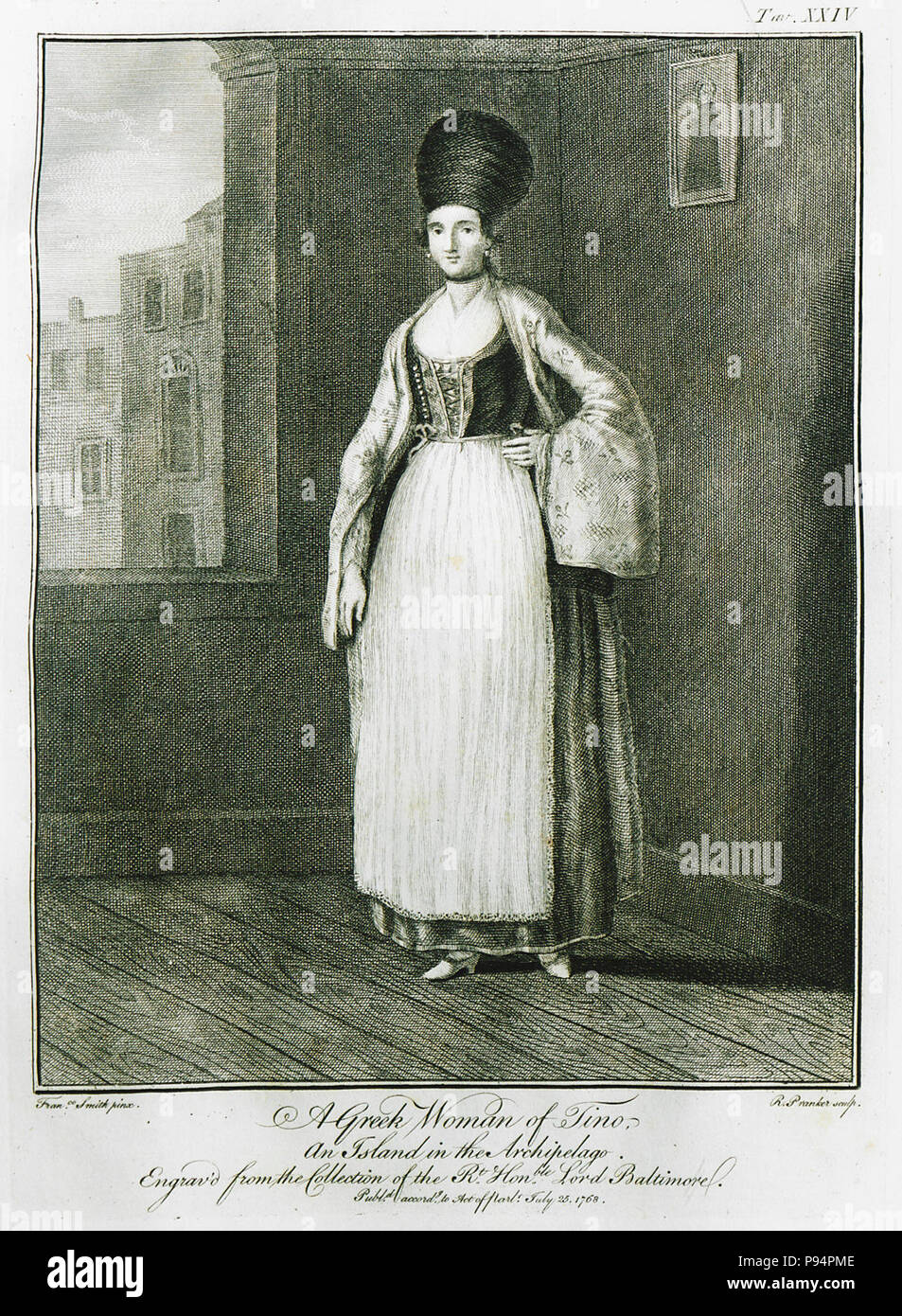 A Greek woman of Tino - Calvert Frederick (baron Baltimore) - 1769 ...