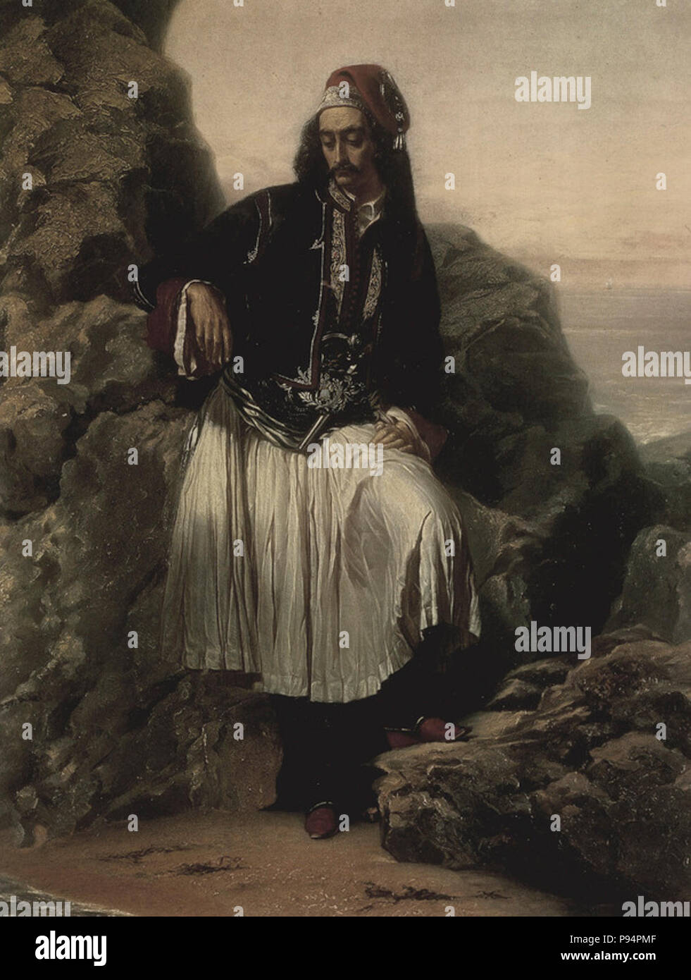 A Greek, by Louis Dupré - 1827 Stock Photo - Alamy