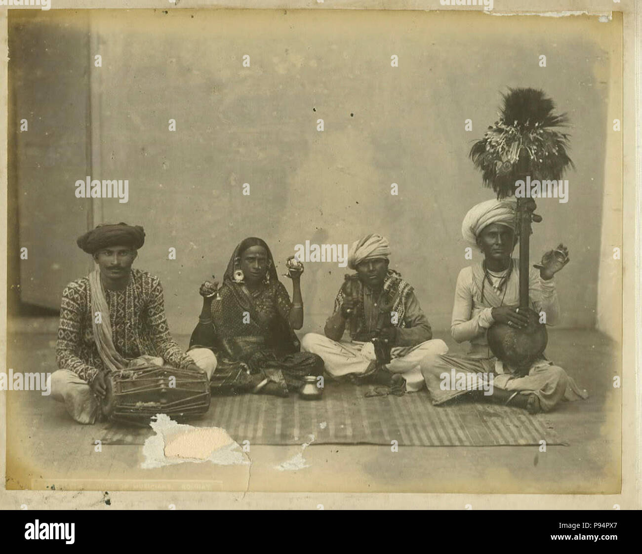 India c 1870s hi-res stock photography and images - Alamy
