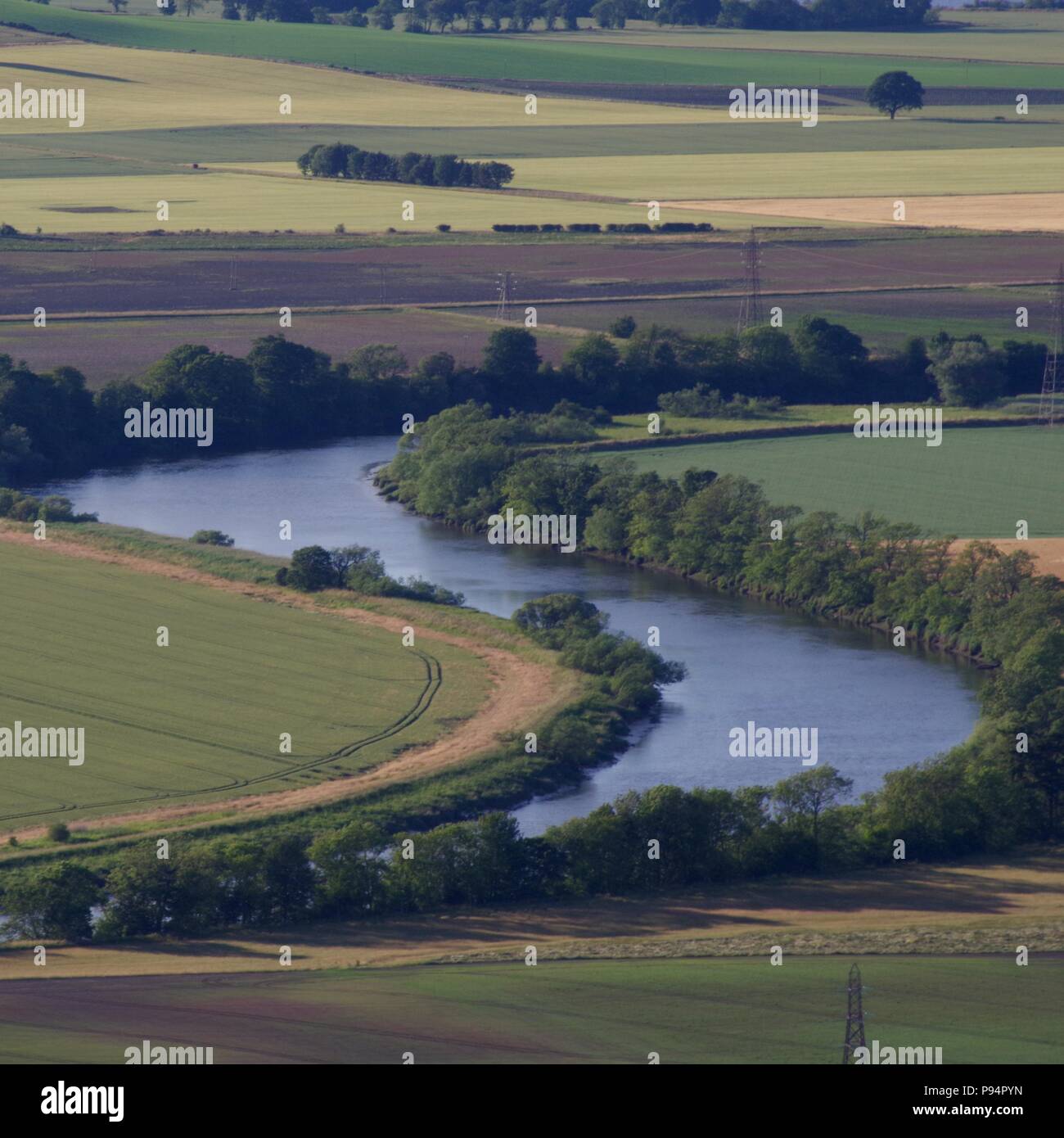 River lower course scotland hi-res stock photography and images - Alamy